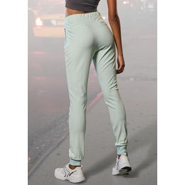 French Connection Loungepants grün Gr. 32/34 für Damen. Mit Logostickerei. Figurbetont. Nachhaltig.