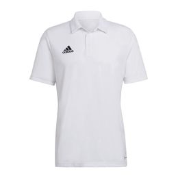 Adidas Entrada 22 Poloshirt Weiss (HC5067), Größe XS, Herren, Bekleidung - 11teamsports
