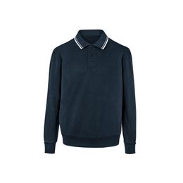 Tchibo - Sweatshirt mit Polokragen - Herren - Gr. XXL - dunkelblau