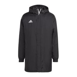 Adidas Entrada 22 Stadium Jacke Schwarz (IB6076), Größe 3XL, Herren, Bekleidung - 11teamsports