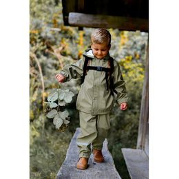 Mikk-line 2tlg. Regenoutfit in Khaki - 39% | Größe 98 | Kinder-outdoor-jacken