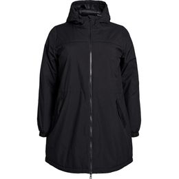 ZIZZI Between-Seasons Parka 'CACAM' female Black size XXL