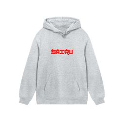 F4NT4STIC Pullover Herren Größe L blau / grau / orange
