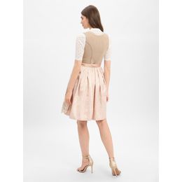 Kr&uuml;ger Dirndl Kr&uuml;ger Madl Kleid Damen Gr&ouml;&szlig;e 42 beige Winterkleid