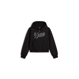 Vans Sweatjacke Damen Gr&ouml;&szlig;e S schwarz / silber