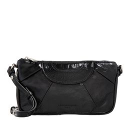Liebeskind Berlin Crossbody Bags - Esther Lack Distressed Crossbody Bag XS - Gr. unisize - in Schwarz - für Damen