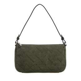 Liebeskind Berlin Crossbody Bags - Monogram Diagonal Hydro Suede Crossbody Bag S - Gr. unisize - in Gr&uuml;n - f&uuml;r Damen
