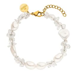PURELEI Armband - Armband Crystal Wave - Gr. ONE SIZE - in Gold - f&uuml;r Damen