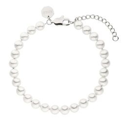 PURELEI Armband - Perlenarmband Diligence - Gr. ONE SIZE - in Silber - f&uuml;r Damen