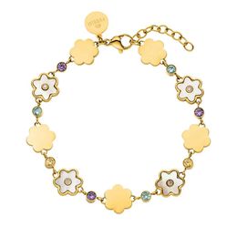 PURELEI Armband - Armband Flowering - Gr. ONE SIZE - in Gold - f&uuml;r Damen