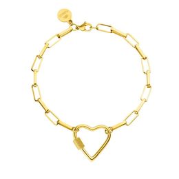 PURELEI Armband - Armband Palekana Heart - Gr. ONE SIZE - in Gold - f&uuml;r Damen