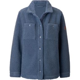 CR&Eacute;ATION L Damen Jackenblazer aus Fleece rauchblau Gr&ouml;&szlig;e 36