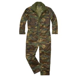 Brandit Panzerkombi mit Futter woodland, Gr&ouml;&szlig;e XXL