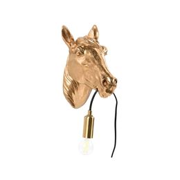 Beliani Wandleuchten PHILIPPE in Gold/Messing - (W) 13 x (H) 26 x (L) 21 cm | Gr.: onesize
