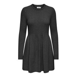 Only Kleid in Dark Grey Melange | Gr.: M