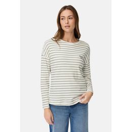 Camel Active Langarmshirt aus reiner Baumwolle in Graugr&uuml;n | Gr.: XL