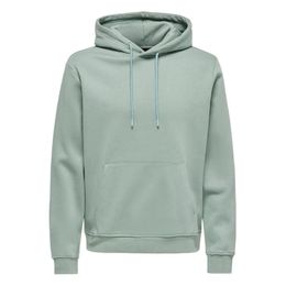 Only & Sons ONLY & SONS Sweatshirt / Hoodie Connor in Chinois green | Gr.: L