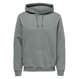 Only & Sons ONLY & SONS Sweatshirt / Hoodie Ceres in Castor gray | Gr.: M