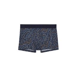 HOM Retro Boxer Fontainebleau Boxer Briefs in navy print | Gr.: XL