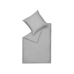 Schöner Wohnen Kollektion Schöner Wohnen Kollektion Ganzjahresbettwäsche PURE 2.0 in Dunkelgrau | Gr.: 135 x 200 + 80 x 80 cm