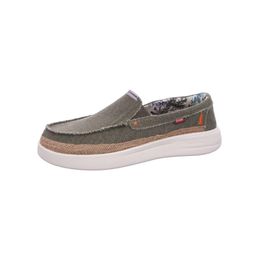 Fusion Leinenschuh in Gr&uuml;n | Gr.: 40