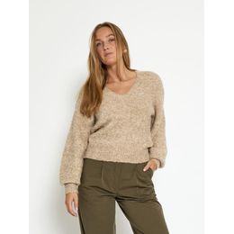 Minus Pullover in Tan Melange | Gr.: XS