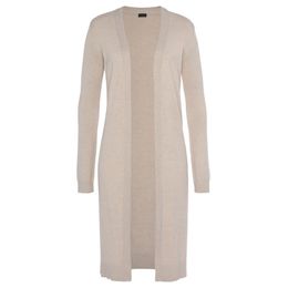 Laura Scott Longstrickjacke in beige-melange | Gr.: 44-46