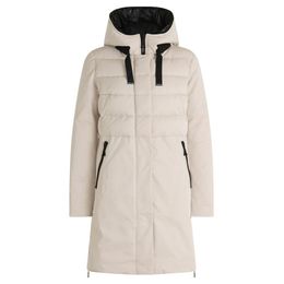 AMBER & JUNE AMBER & JUNE Winterjacke Kunstdaune in Beige | Gr.: 34