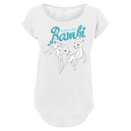F4NT4STIC Long Cut T-Shirt Bambi Great Love Story in wei&szlig; | Gr.: S