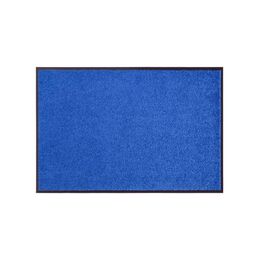 Hanse Home Waschbare Fußmatte Wash & Clean blau | Gr.: 90 x 150 cm