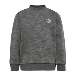 Hummel Sweatshirt Hmlmini Kinder in DARK GREY MELANGE | Gr.: 80