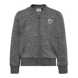 Hummel Rei&szlig;verschluss Jacke Hmlmini Kinder in DARK GREY MELANGE | Gr.: 86
