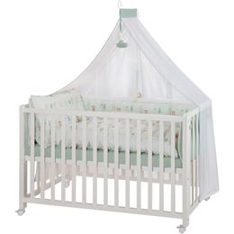Roba Baby Babybett "Room Bed - Woodland Buddies"woddland buddies, Babybetten, als Beistell-, Kinder- und Juniorbett verwendbar