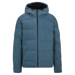 Skijacke Ziener "TYERS-Z jacket man", Herren, Gr. 46, iron sky cord, Obermaterial: 100% Polyester (recycelt); Futter: 100% Polyester; Futter 2: 100% Polyamid; Wattierung: 100% Polyester (recycelt); Wattierung 2: 100% Polyester (recycelt), Jacken