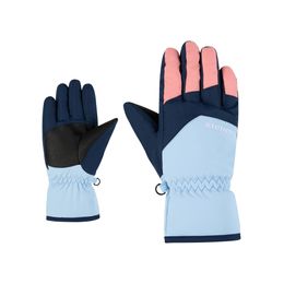 Skihandschuhe Ziener "LANDO-Z glove junior", Mädchen, Gr. 3, arctic sky, Obermaterial: 100% Polyester; Innenhand: 100% Polyester; Futter: 100% Polyester; Wattierung: 100% Polyester, Handschuhe