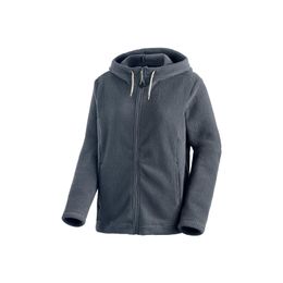 Fleecejacke Maier Sports "Racka W", Damen, Gr. 36, grau, 100% Polyester, Jacken Fleecejacke, Damen Fleece, funktioneller Midlayer, Full-Zip