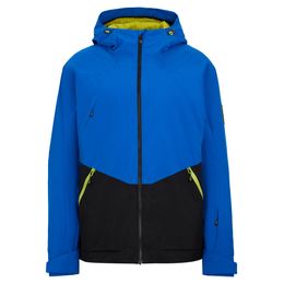 Skijacke Ziener "TOBIN-Z jacket man", Herren, Gr. 52, blau (cobalt blau), Obermaterial: 100% Polyester (recycelt); Futter: 100% Polyester; Futter 2: 100% Polyamid; Wattierung: 100% Polyester (recycelt), Jacken