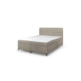 H&ouml;ffner Boxbett mit Bettkasten Vaduz beige Ma&szlig;e (cm): B: 140 H: 110 &raquo; H&ouml;ffner