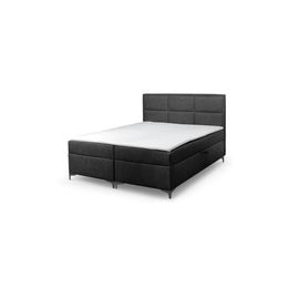 H&ouml;ffner Boxbett mit Bettkasten Vaduz &brvbar; schwarz &brvbar; Ma&szlig;e (cm): B: 160 H: 110 &raquo; H&ouml;ffner