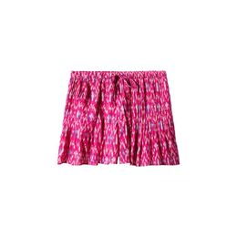 Mango Shorts Damen Größe 36 blau / pink / rosa / weiß