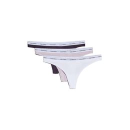 Calvin Klein Underwear Thong female Purple, White size S