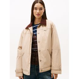 Tommy Jeans Jacke Damen Gr&ouml;&szlig;e S beige / braun