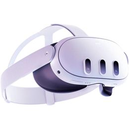 META Virtual-Reality-Brille »Quest 3 512GB« weiß Die mit TruTouch-Haptik ausgestatteten Touch Plus Controller liegen noch besser in der Hand und...