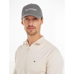Tommy Hilfiger Baseball Cap »TH MONOTYPE SOFT 6 PANEL CAP« mit Logoschriftzug Antique Silver