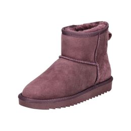 Ara Stiefelette »Stiefelette Veloursleder/Textil« Burgundy 39 39 Verschluss: Schlupfschuh