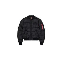 Alpha Industries Bomberjacke »MA-1 Puffer Bomber« black XL XL Tafetta Stoff