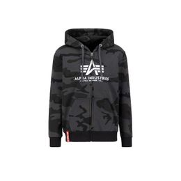 Alpha Industries Hoodie »Basic Zip Hoodie Camo« black camo 3XL 3XL Brushed Fleece Stoff