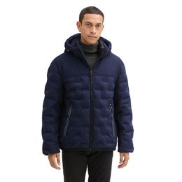 Tom Tailor Steppjacke mit Kapuze mit Kapuze sky captain blue L L Steppjacke von Tom Tailor