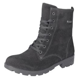 Ricosta Schn&uuml;rstiefel &raquo;Disera WMS: normal&laquo; Bikerboots, Winterstiefel, Boots mit Blockabsatz schwarz 30 30 Modischer Stiefel mit Schn&uuml;rung und...