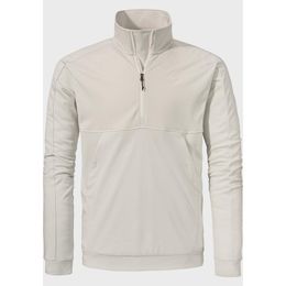 Schöffel SCHÖFFEL Strickfleece-Pullover »Urban CIRC Fleece Style Baguio MNS« 9040 - natur 50 50 Wärmendes, Feuchtigkeit transportierendes und schnell...